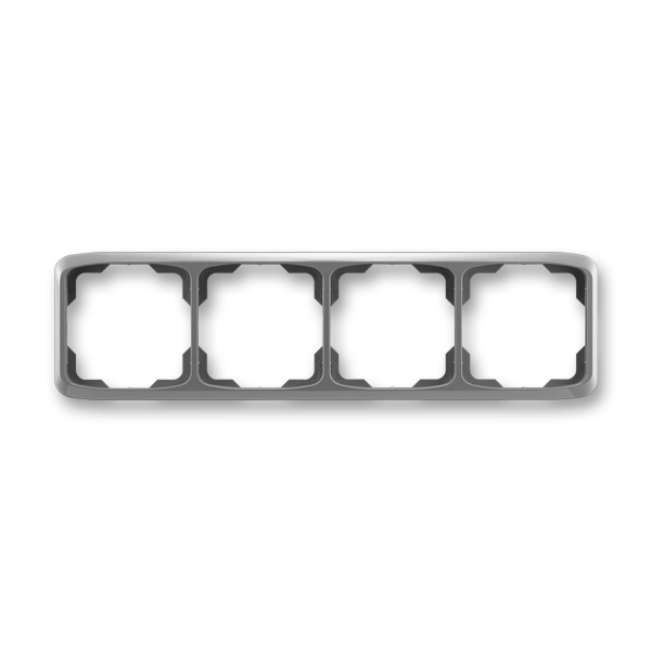 ABB TANGO Rámeček čtyřnásobný vodorovný, kouřová šedá ...